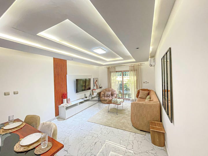 Magnifique Appartement Haut Standing Clim 4pers - Côte d'Ivoire