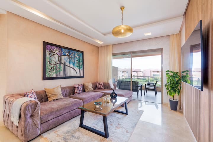 Appartement 3 Chambres Piscine Fibre Golf Atlas - Marrakesh