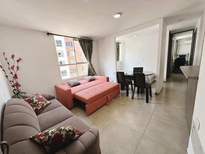 Apt Aa 15min Cc B/vista Low Cost - Barranquilla