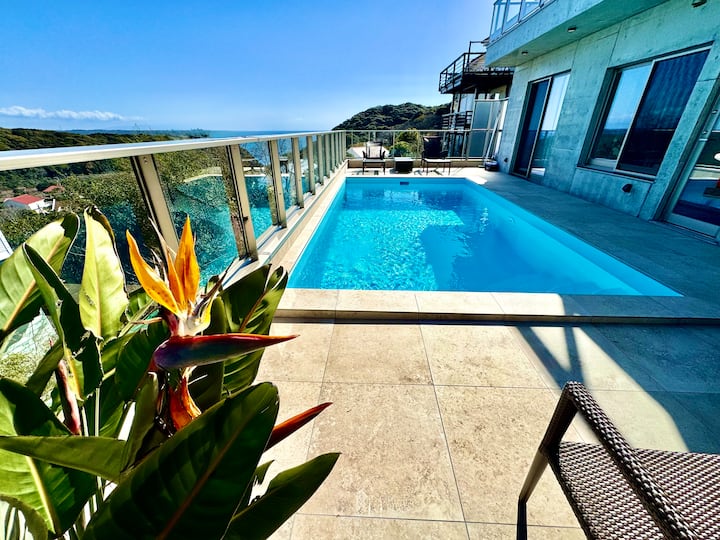 New! Luxury Villa Sea-esta! Oceanview, Heated Pool - Japan