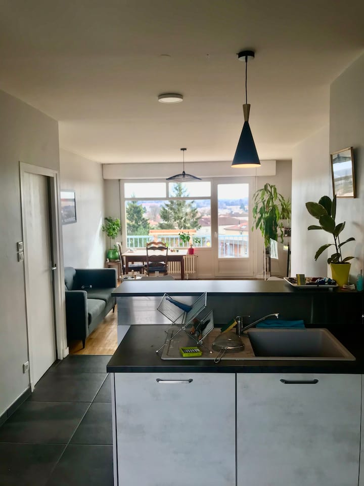 Appart 80m2 Calme Et Confort à 1 Km De La Gare - Bourg-en-Bresse