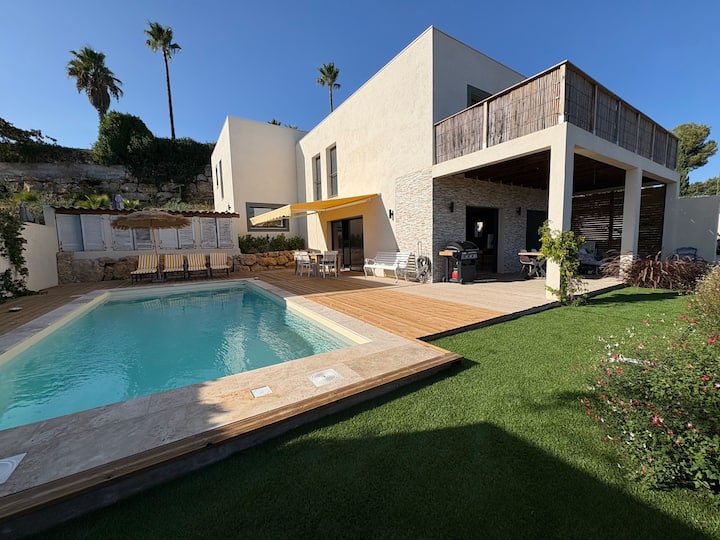 Villa” Pinède”vue Mer, Proche De Cannes - Vallauris