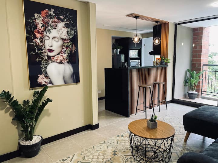 Stylish Loft @El Poblado. 500 Mbps Wifi Work - Medellín