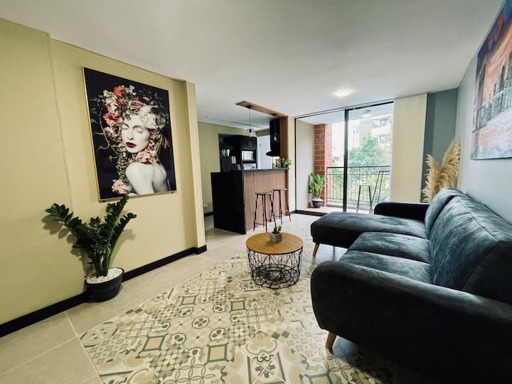 Stylish Loft @El Poblado. 500 Mbps Wifi Work - Medellín