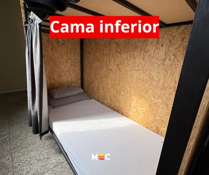 Compartilhado Misto - Cama Inferior - Niterói