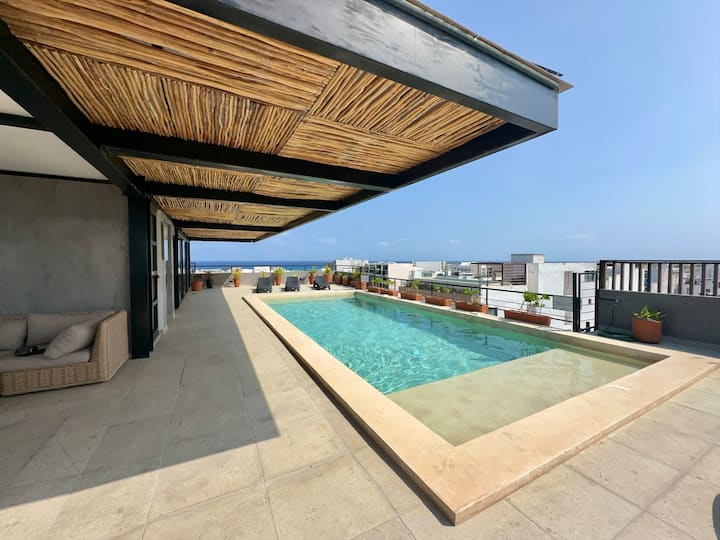 Vue Au Dernier éTage | Piscine Sur Le Toit + Wifi - Playa del Carmen