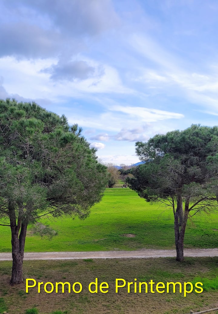 Paradis Vert Golf 3 éToiles 2 Ch 2è Pergola Wifi P - Saint-Cyprien