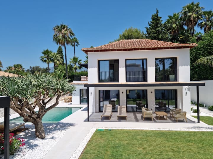Modern 6 Br Villa - 5 Min Till Puerto Banus - Marbella