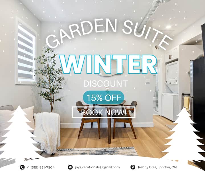 The Garden Suite: 1br, 1b In London, On - London