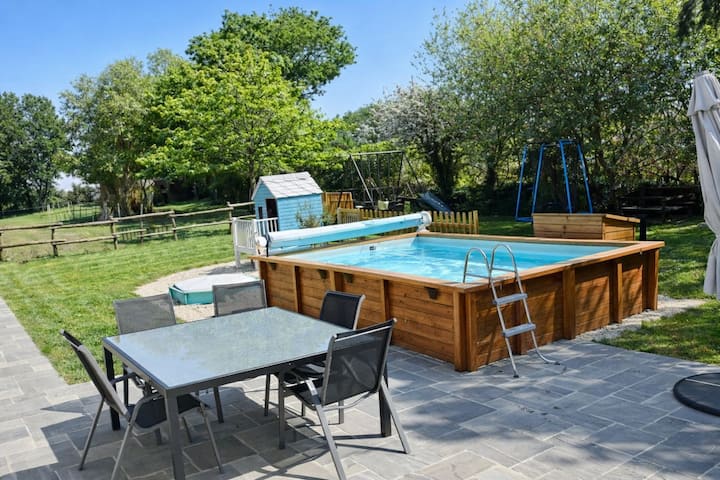 Gîte 3* Le Tertre: Chazé Sur Argos: Spa & Nature - Maine-et-Loire