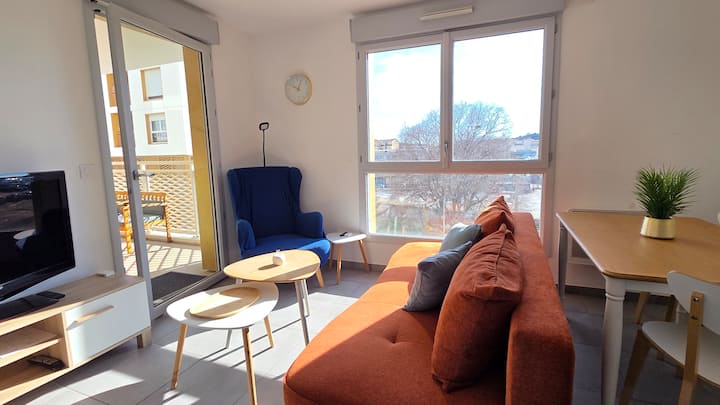 Résidence Moderne, Balcon, Parking - Nizza