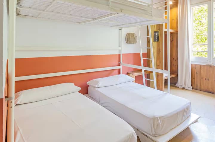 Doble Twin Baño Compartido - Barcelone