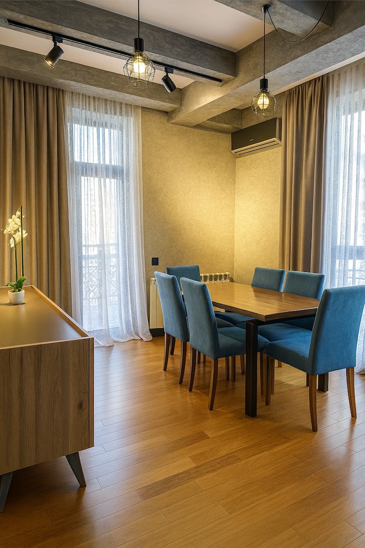 Scandinavian-style Apt With Balcony In City Center - Azerbaijan