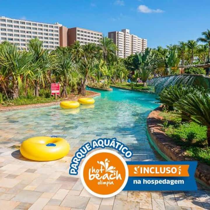 Flat Hot Beach Suites C/ Parque Incluso ! - Brazil