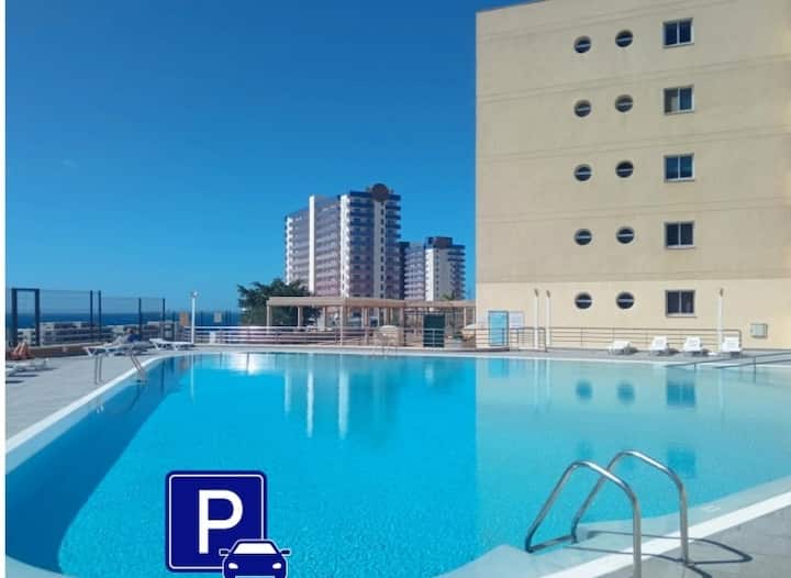 1 Dormitorio, Vista Al Mar Y Parking Privado - Adeje