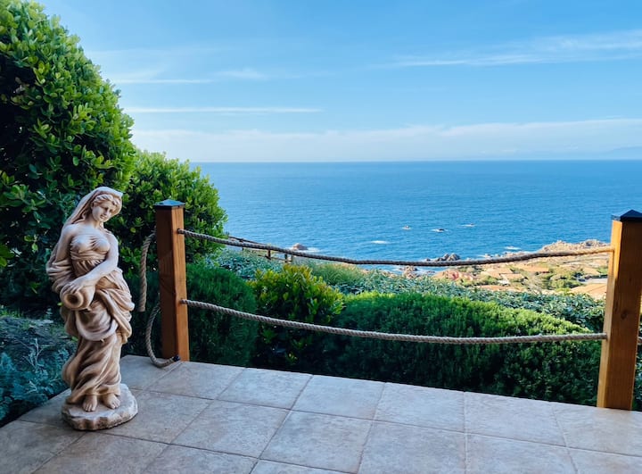 Villino Santiago  Mit Meerblick Und Pool - Costa Paradiso