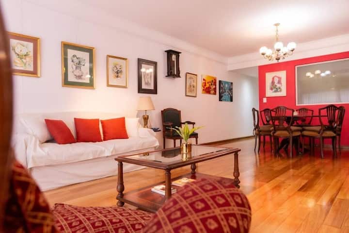 Silencioso Clásico Y Amplio 3 Dormitorios Recoleta - Buenos Aires