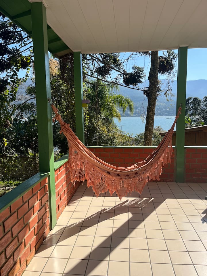 Casa Açoriana Com Vista Para O Mar - Palhoça