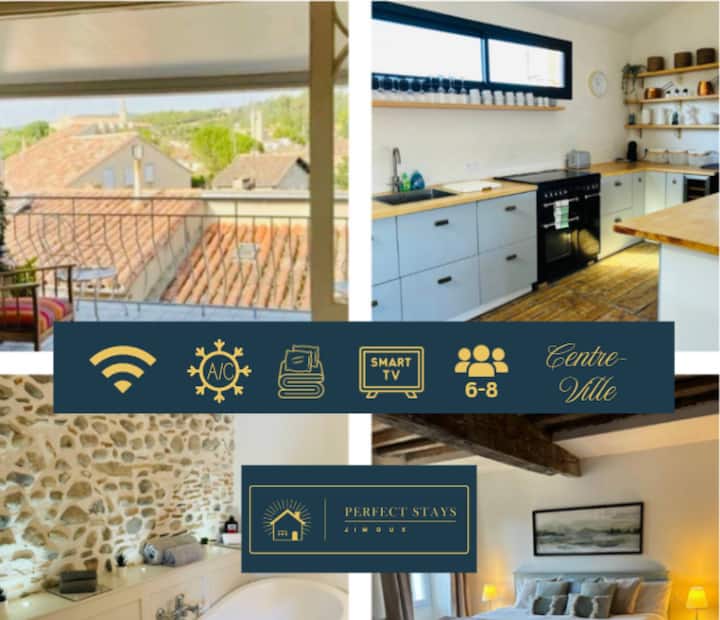Saint-martin 3 Bed Apt (Sleeps 6-8) - Limoux