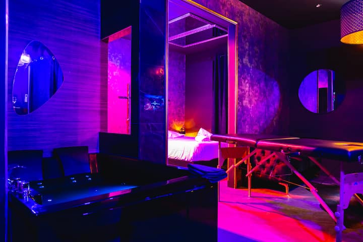 Love Room Claire - Balneo - Air Conditioning Unit - Lyon