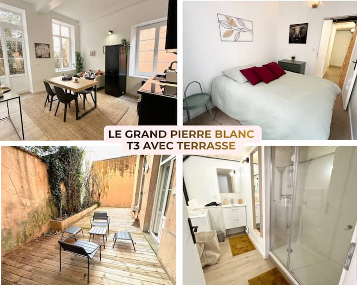 Le Grand Pierre Blanc T3+terrasse Cx Rousse/1er Ar - Lyon