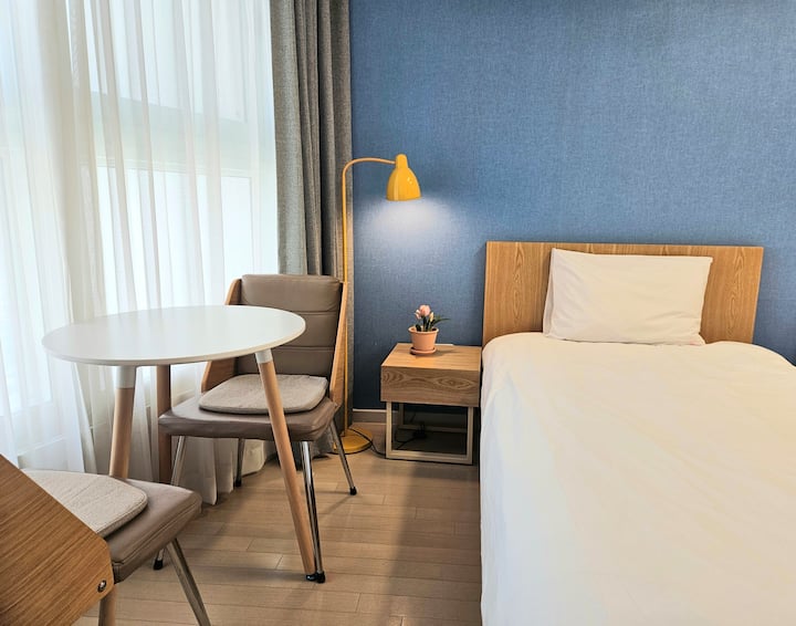 Bb18-1#해변110m#퀸.싱글베드#무료주차#아쿠아리움#엘시티몰 - Busan