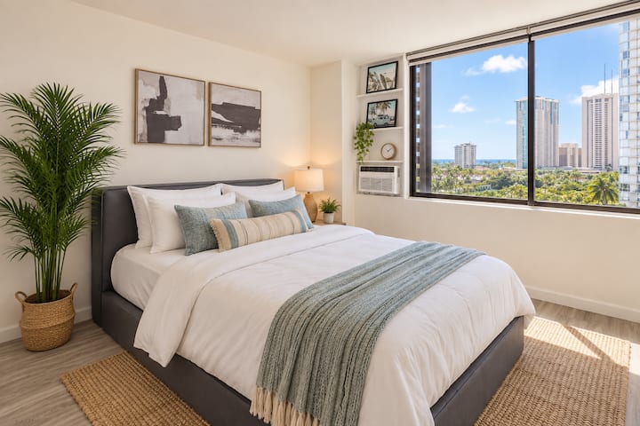 Waikiki Oasis Haven: Your Coastal Escape - 호놀룰루