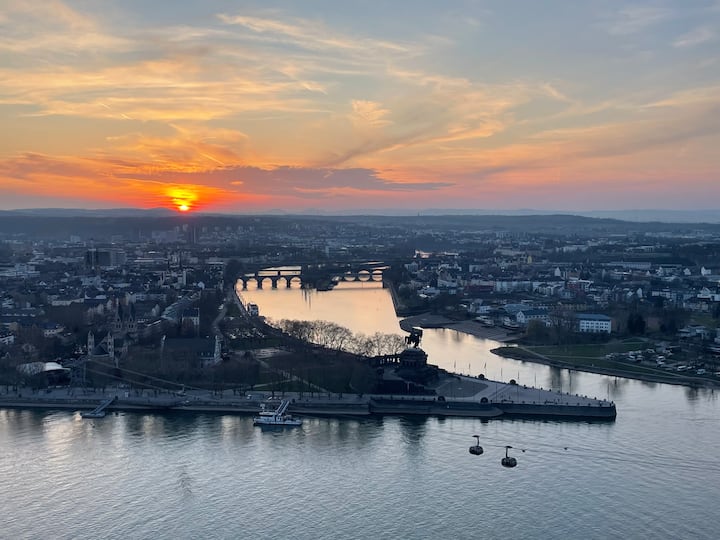3zkb Direkt An Der Festung Ehrenbreitstein - Koblenz