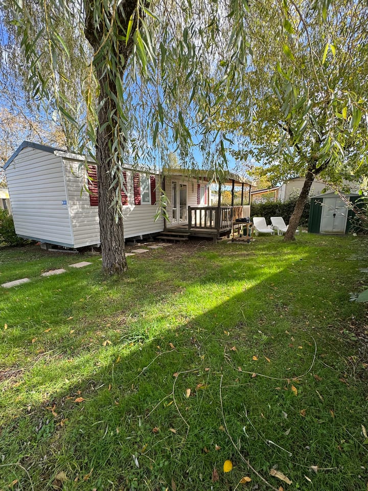 Piscines & Activités Mobil Home Spacieux 3ch 6p/90 - Loir-et-Cher