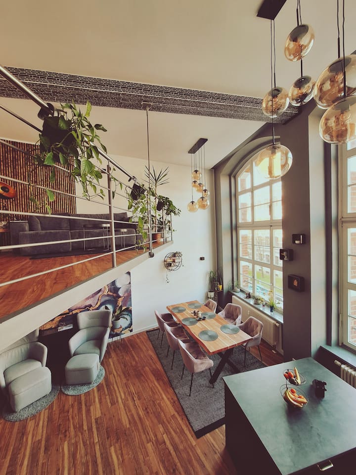 Industrie-loft Direkt Am Wasser - Leipzig