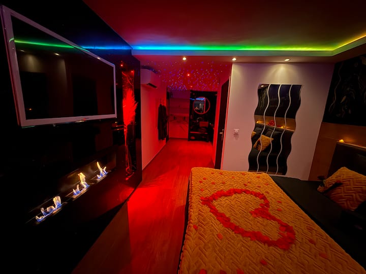 Love Room Luxe Avec Jacuzzi - French Riviera - Alpes-Maritimes