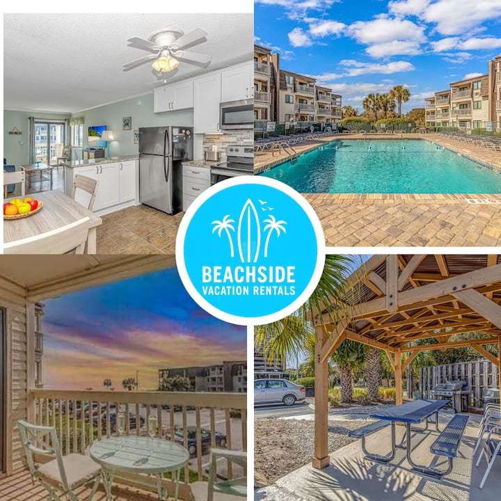 Oceanview 2br Condo W/ Pools & Grill! - Myrtle Beach