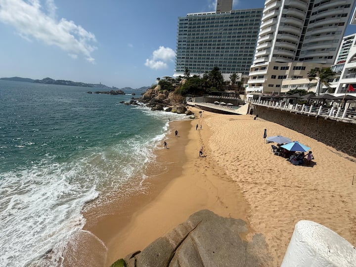 Loft C/vista Al Mar, Club Torres Gemelas, Acapulco - Acapulco