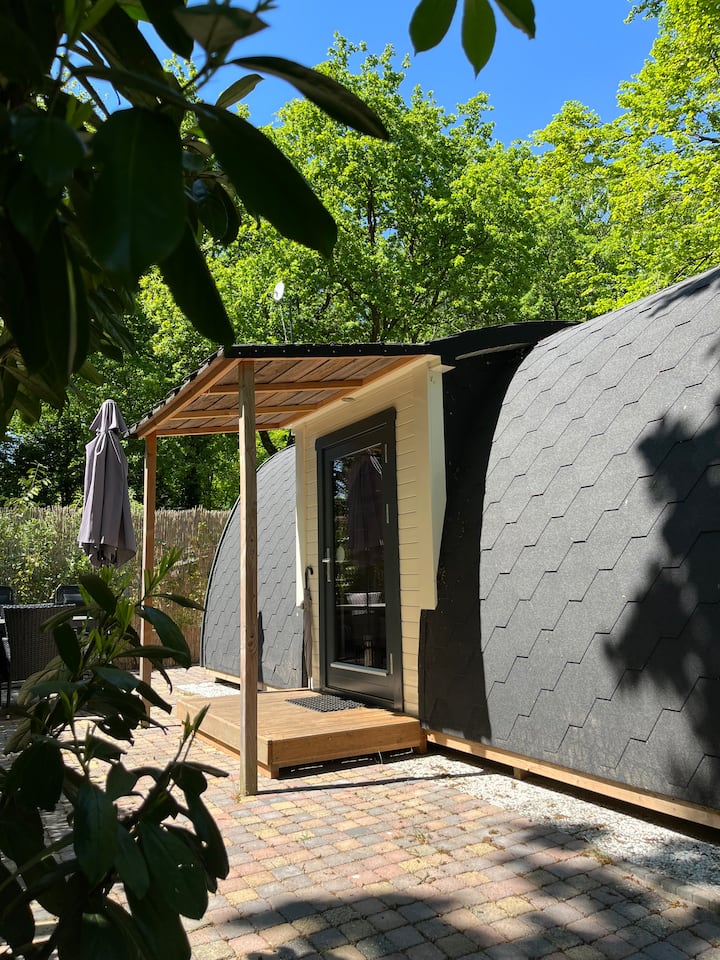 Luxe Campingpodxxl-de Appelvink Met Eigen Badkamer - Harderwijk