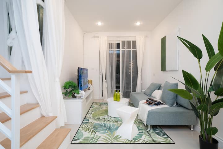 芭提雅市中心4卧别墅&24小时保安巡逻&中文管家 - Pattaya