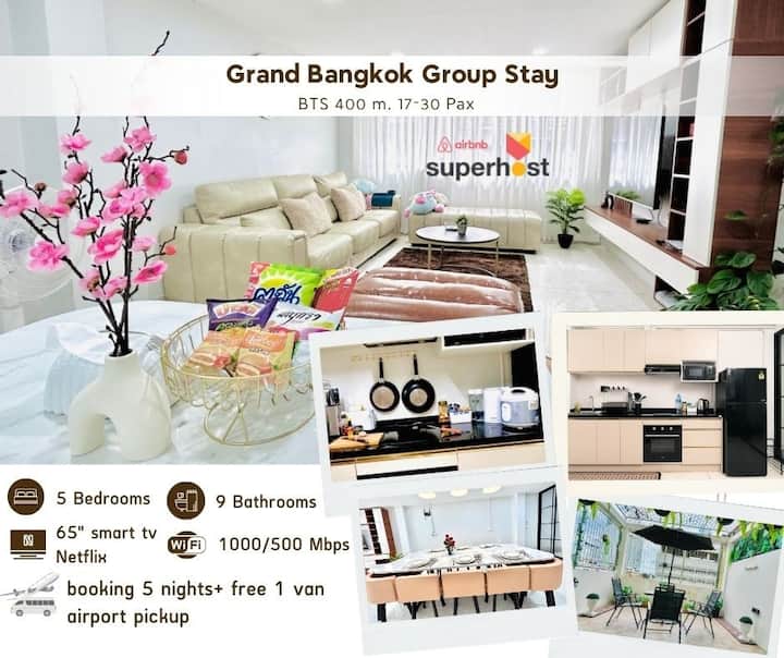 Large Group Stay Bangrak | 5 Min Walk To Bts/pier - Bang Rak