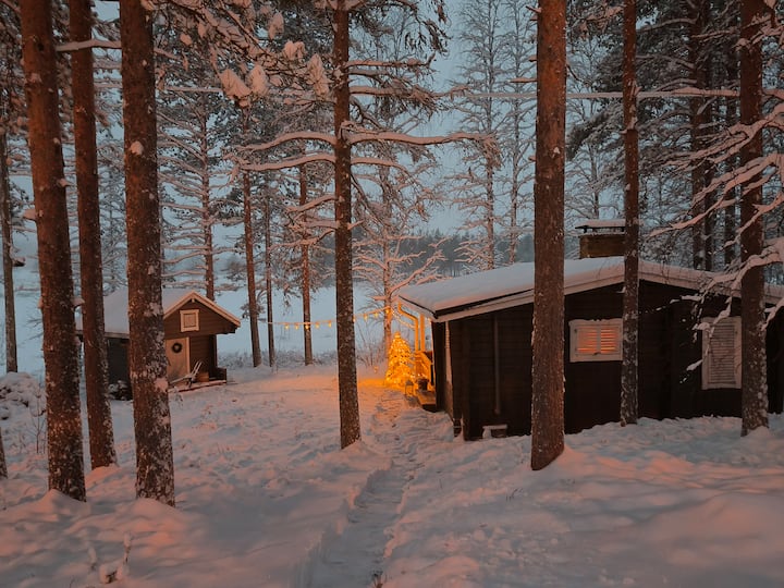 Small Cabin By The Pond~own Sauna,close To Nature - Finland