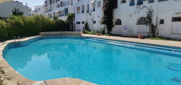 Charmant Duplex Proche De La Plage Des Citronniers - Hammamet