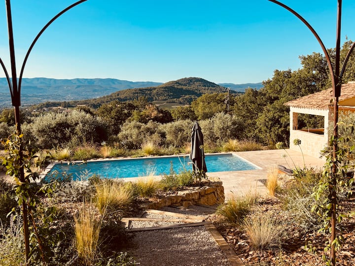 Mas De La Canopée, Piscine & Climatisation - Saint-Saturnin-lès-Apt