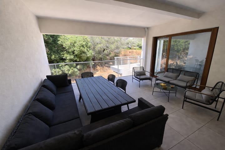 T3 Neuf, 2 Belles Terrasses, 800 M Du Centre-plage - L'Île-Rousse