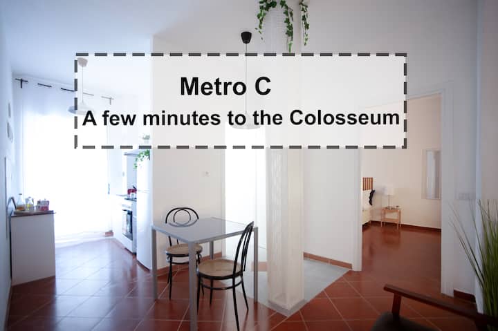 Come Casa Tua - Molto Vicina Alla  Metro C - Rome
