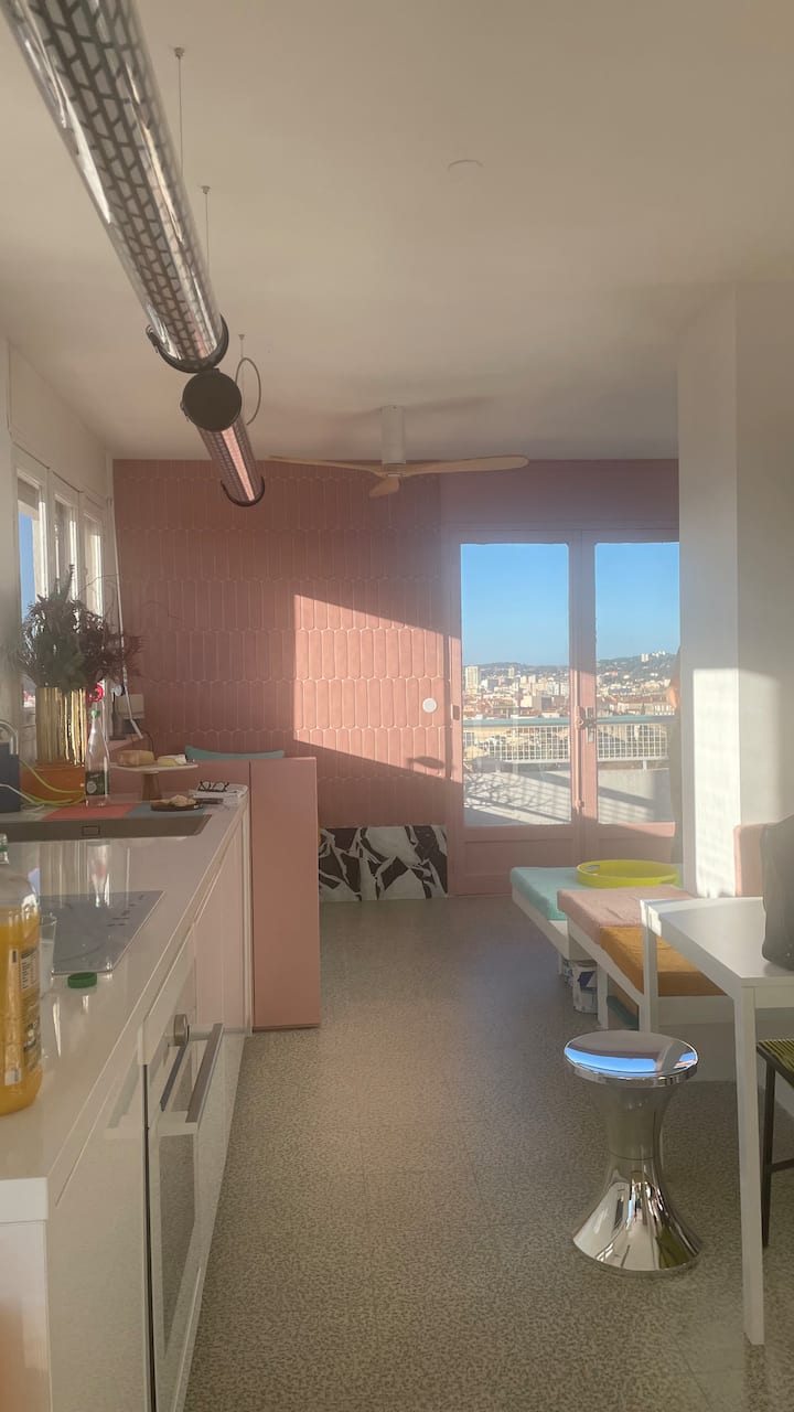 Palm Springs Dernier éTage - La Seyne-sur-Mer