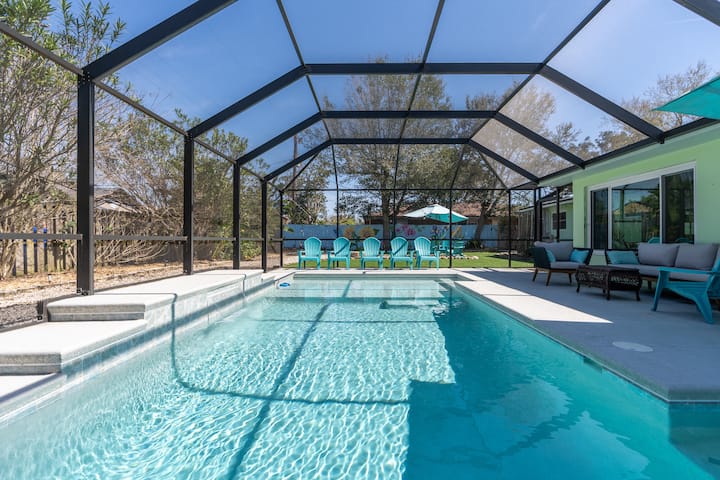Pool, Spa, Fire Pit & Close To Amp & Beach - St. Augustine, FL