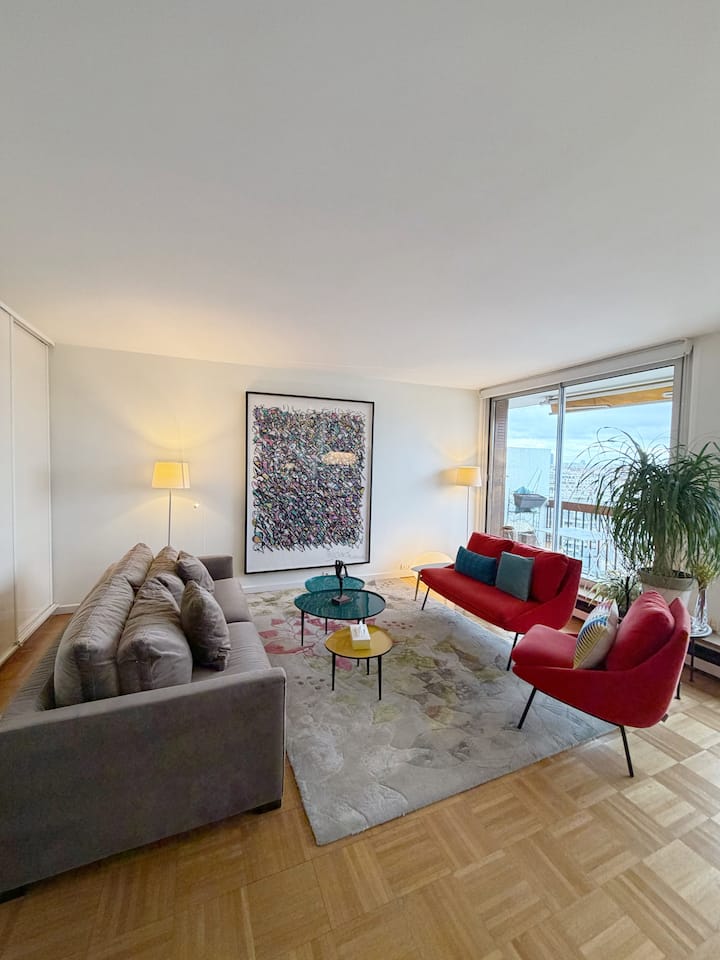 Terrasse & Vue Près De Roland-garros | 2 Pers - Boulogne-Billancourt