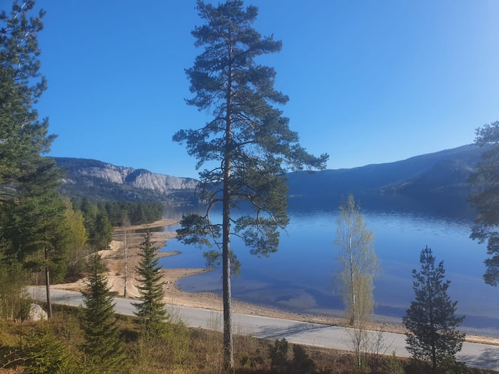 Familiehytte Med Fantastisk Utsikt Over Innsjø - Norway