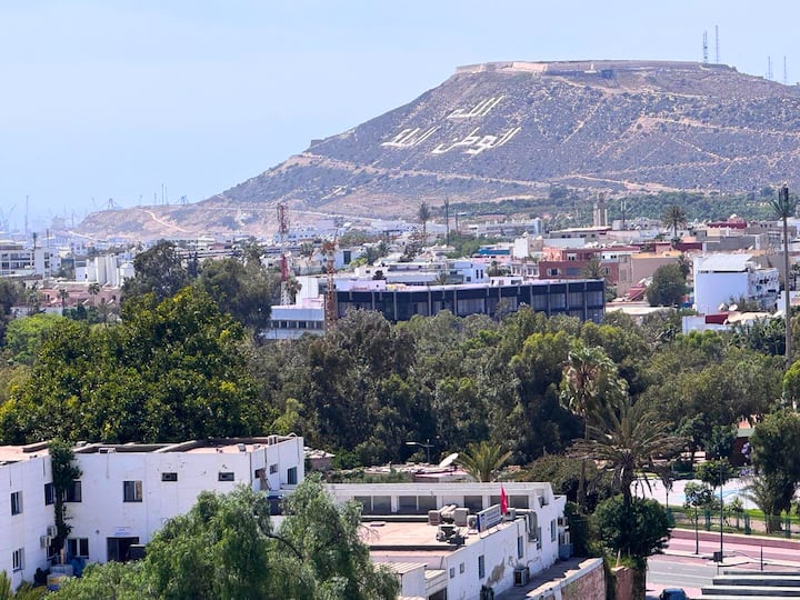 Agadir View - Piscine, Central Et Vue Mer - Agadir