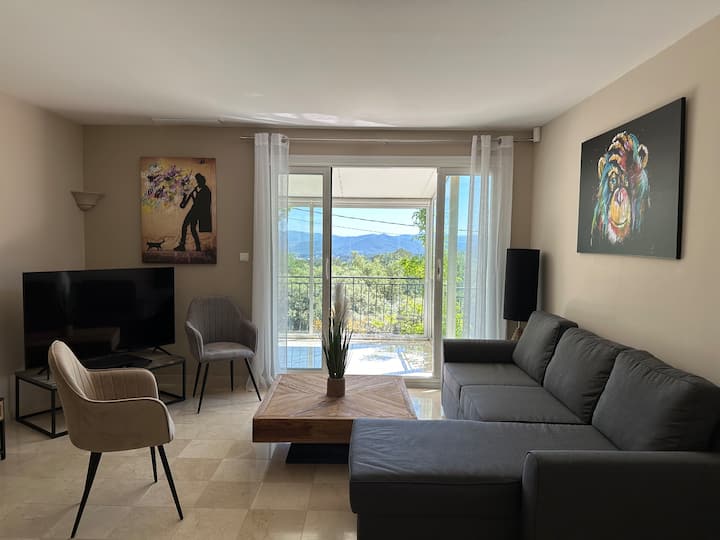 Villa Charletie Climatisée Grande Piscine Privée - Draguignan