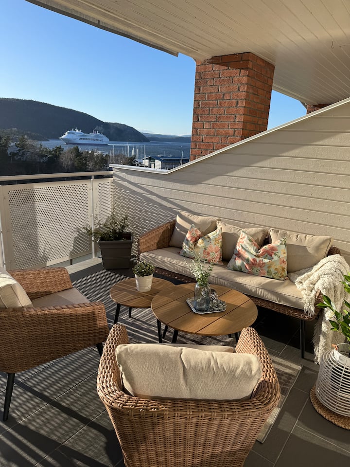 Drøbak Leilighet Med Flott Utsikt - Norway