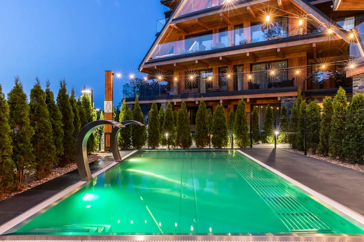 Potoku Szum - Apartament Z Zewnętrzną Strefą Spa - Białka Tatrzańska