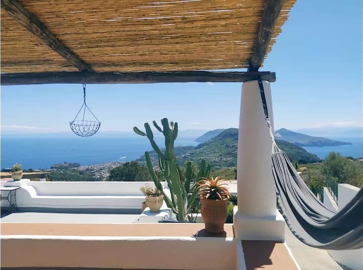La Canna - Sea View Patio Over The Volcanoes - Lipari